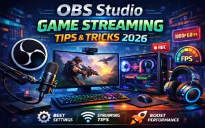 OBS Studio Game Streaming Tips & Tricks 2026 - coostudio